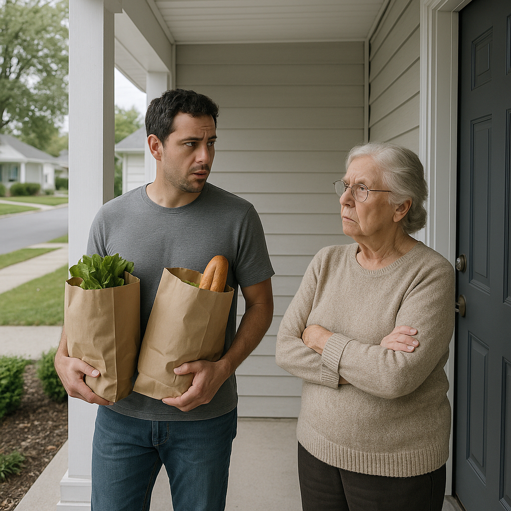 When I got home, my neighbor confronted me: “Your house gets so loud ...