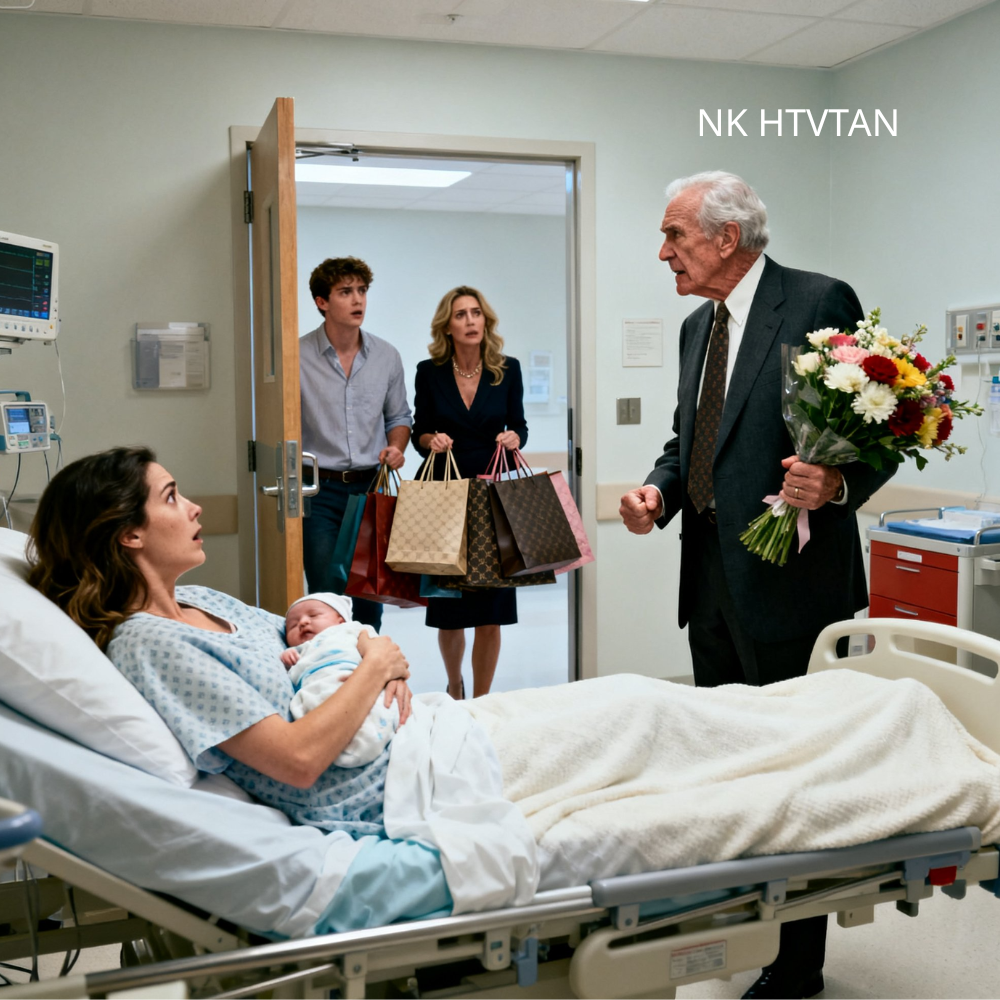 Quando mio nonno entrò dopo il parto, le sue prime parole furono ...